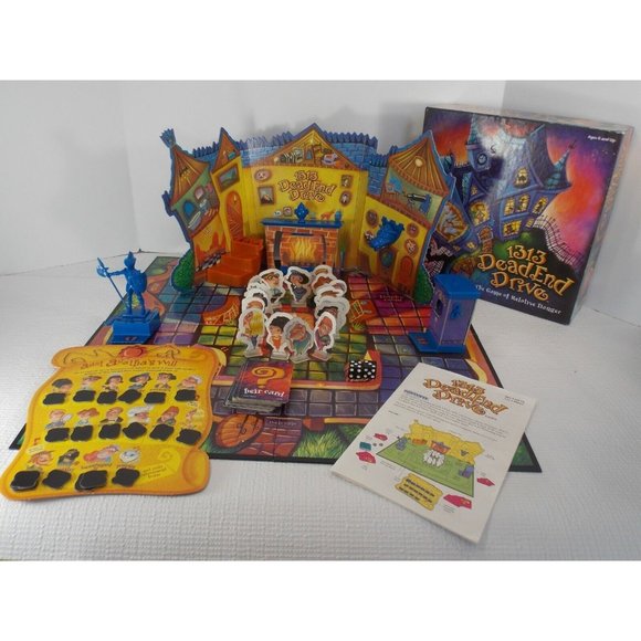 Milton Bradley | Games | 313 Dead End Drive Board Game 13 Sequel Danger ...